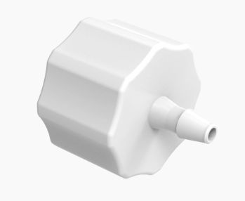 B-EL-100090-NK7-QC Male Luer 1/16 ID Barb in Natural Kynar 740 ...